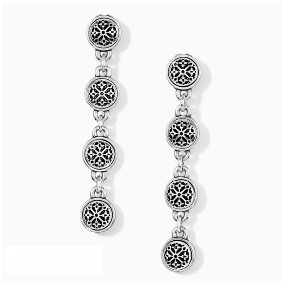 Brighton | Jewelry | New Brighton Ferrara Pierced Post Drop Earrings ...